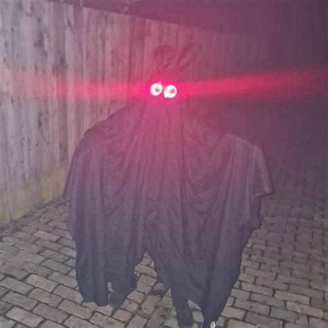 My Sheet Ghost Mothman Pretty Happy With It Tbh R Mothman