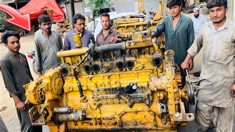 Rebuilding Of Komatsu Bulldozer D85 Engine Completely How Expert