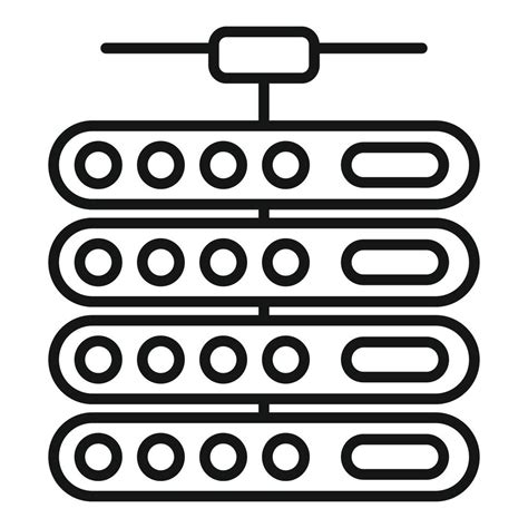Server Center Connection Icon Outline Style 14693367 Vector Art At Vecteezy
