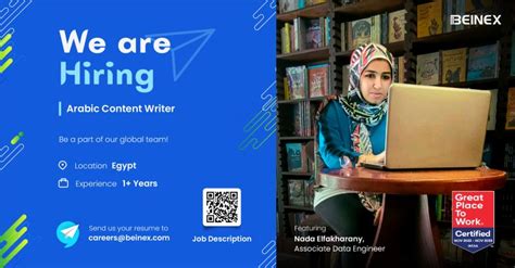 Ramya Raju On Linkedin Beinex Hiring Arabic Contentwriter Interested Jobseekers Aspirants