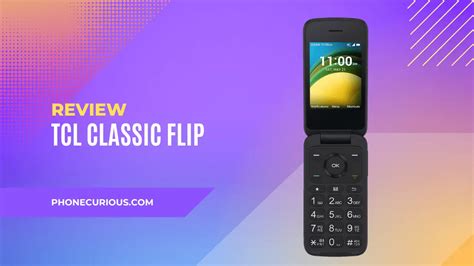 Tcl Classic Flip Phone Review Cricket Wireless Phonecurious