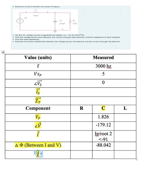 Solved Build The Circuit In Multisim As Shown In Figure Chegg