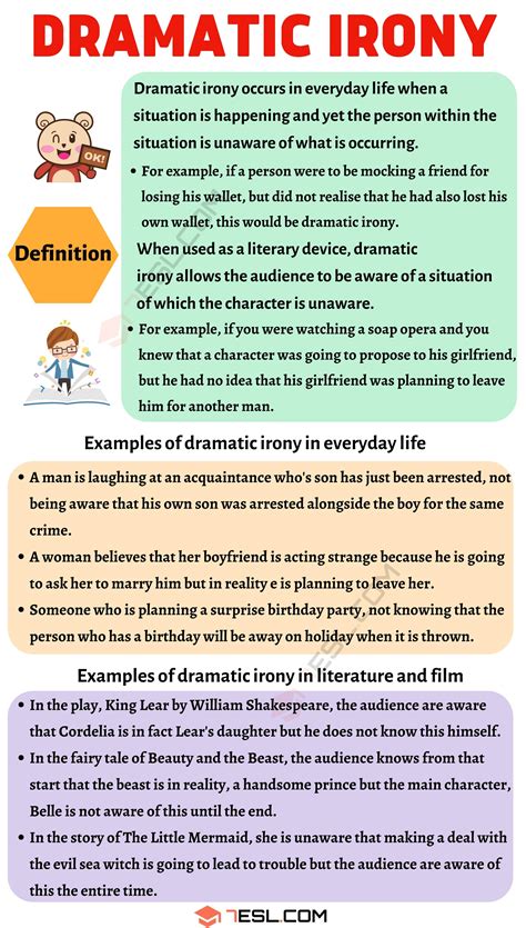 Dramatic Irony Definition And Examples In Speech Literature And Film • 7esl