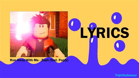Run Away With Me Zeph Feat Popty Lyrics Youtube