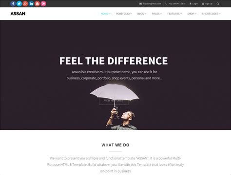 Responsive Bootstrap Website Templates Free And Premium