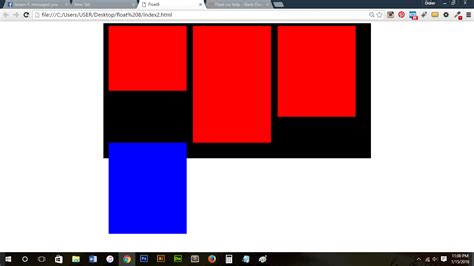 Html Float Top Gallery Without Using Position Stack Overflow