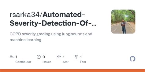 Github Rsarka34automated Severity Detection Of Chronic Obstructive Pulmonary Disease Using
