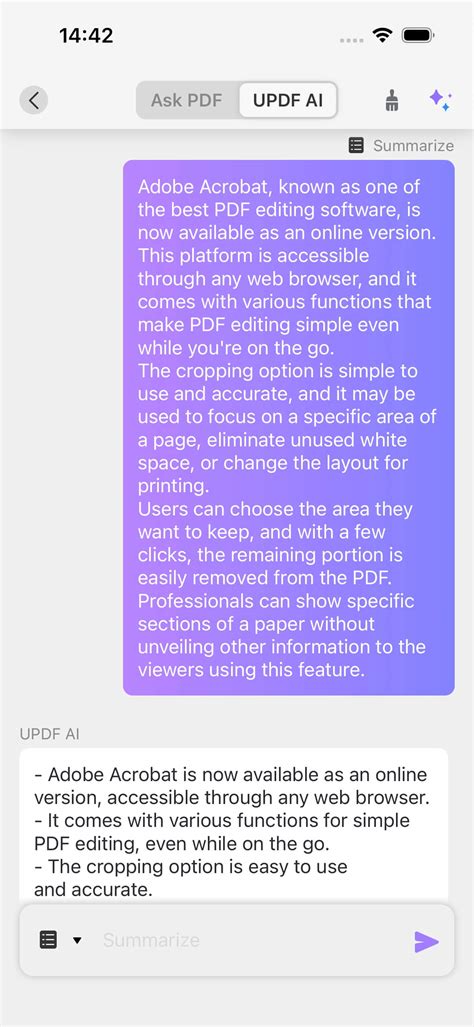 Ios용 Updf Ai 사용자 가이드