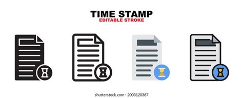 Timestamp Icon Images Stock Photos Vectors Shutterstock