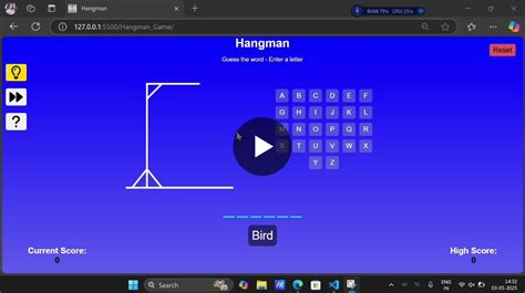 Javascript Hangman Game Manish Rajora
