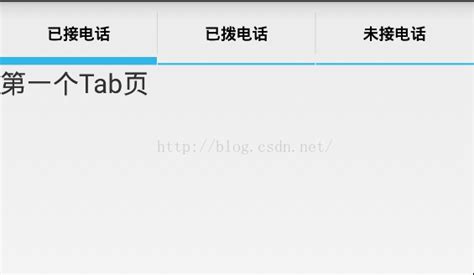 tabhost选项卡的 功能和用法 tabhost addtab csdn博客