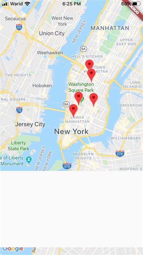 Google Map Flutter For Ios Has Higher Elevation Issue