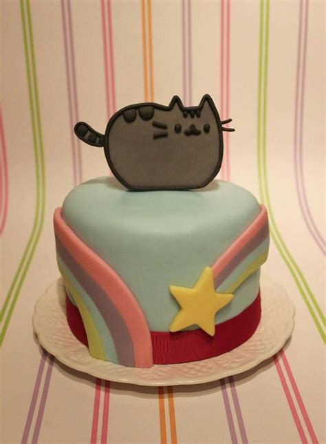 53 Best Pusheen Cakes Ideas Pusheen Cakes Pusheen Birthday Cupcake