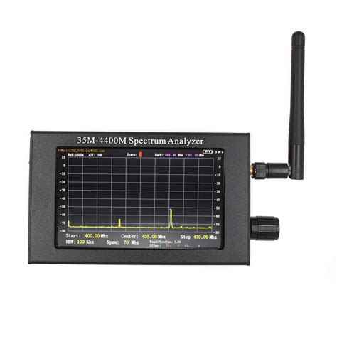 35m 4400mhz Spectrum Analyzer 4 3 Inch Lcd Tft Screen Handheld Simple