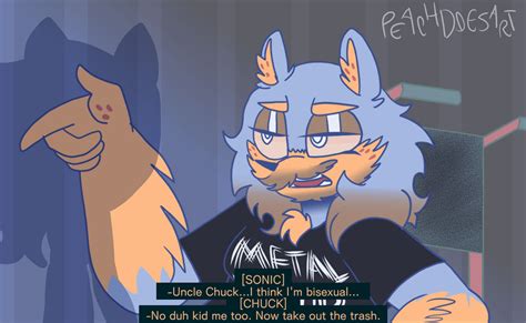 Uncle Chuck By Peachdoesart On Deviantart