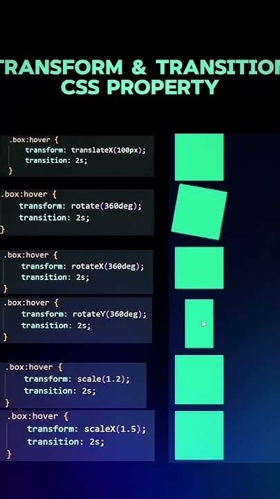 css transition and transform properties animate your web elements 🚀