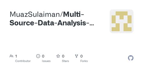 Github Muazsulaimanmulti Source Data Analysis And Visualization With Power Bi