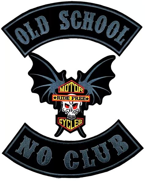 Motorcycle Patches High Quality Customizable Designs Custom Patches Maker