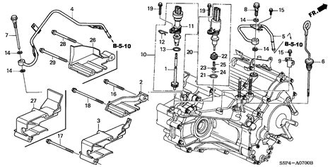 Honda Civic Coupe Holder Speed Sensor Denso 78420 S04 951 Honda Parts Center Irvine Ca