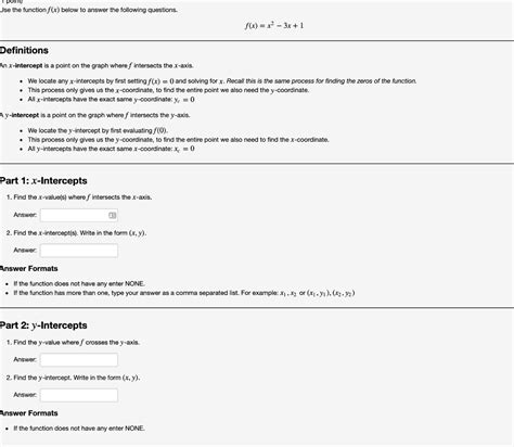 Solved Use The Functionf X Below To Answer The Following Chegg Com