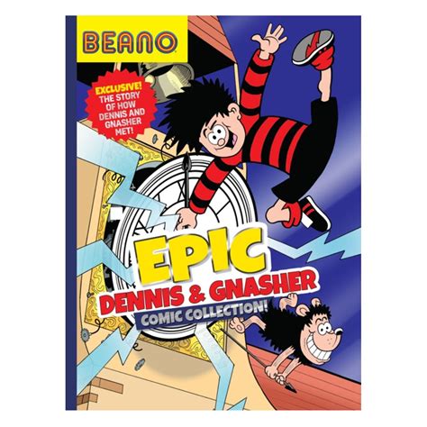 Book Beano Epic Dennis And Gnasher Comic Collection The Cartoon Museum