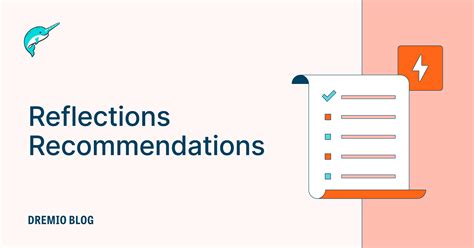 Announcing Dremio Reflection Recommender