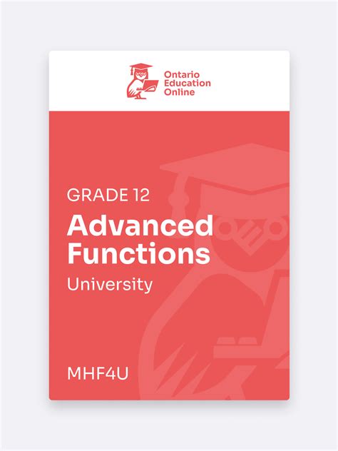 Advanced Functions Grade 12 University