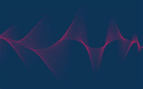 Doted Bold And Colorful Wavy Abstract Backdrop For Design Needs