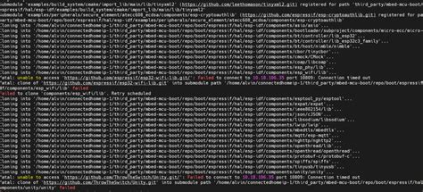 Mbed Mcu Boot Mbed Mcu Boot Repo Include Too Much Submodule Issue Project Chip