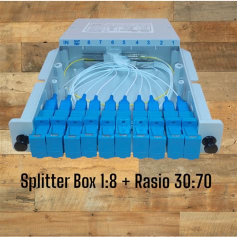 Jual Splitter Box 1 8 Rasio Splitter 30 70 Shopee Indonesia