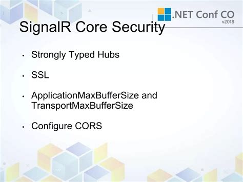 Signal R Core Workshop Netconf Ppt