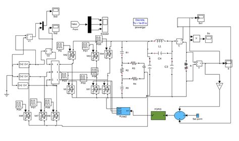 Circuit Diagram Of Controlled Rectifier In Closed Loop With Fopid