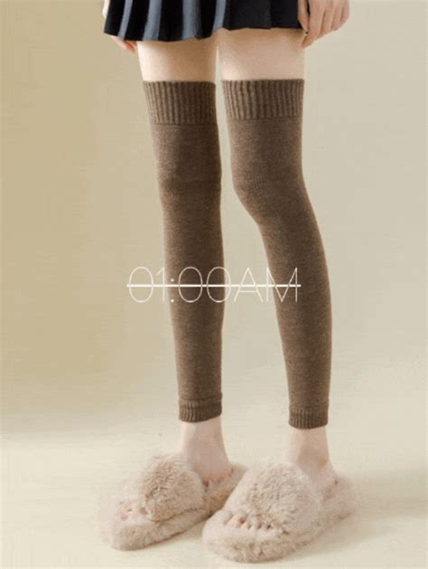 [3차 재입고] [도톰기모🤎완전 쫀쫀 롱ver] 오버니삭스 밴딩 양말 방한 핸드워머 교복 코디 스타킹 레깅스 Dmm [롱레그워머 겨울 발토시 무릎 다리 발목 니트 토시