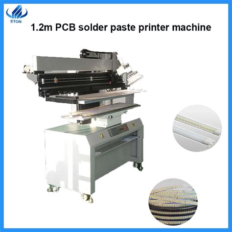 1 2m Pcb Solder Paste Printer Machine In Smt Production Line