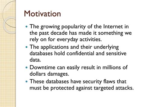 Ppt Preventing Sql Injection Attacks In Stored Procedures Powerpoint Presentation Id 1567447