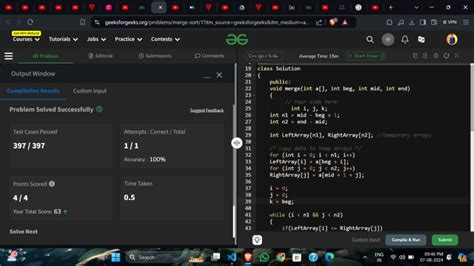 Vikash Kumar Gupta On Linkedin Gfg C C Dsa
