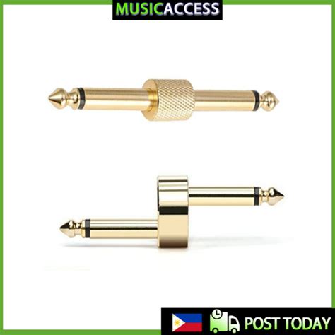 Guitar Effect Pedals Connector Adapter Straight Z Type Audio Coupler