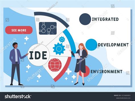 Ide Integrated Development Environment Acronym Business Stock Vector Royalty Free