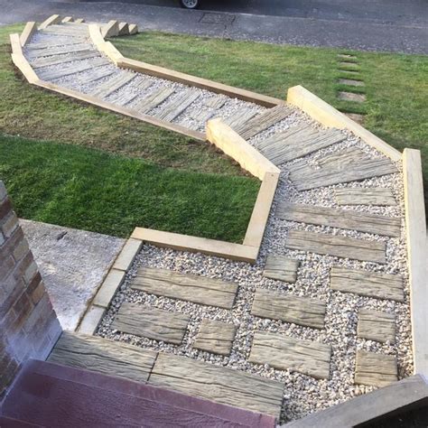 Log Effect Paving Slab Authentic Timber Look Concrete Durability Log Effect Paving Slab Authentic Timber Look Concrete Durability
