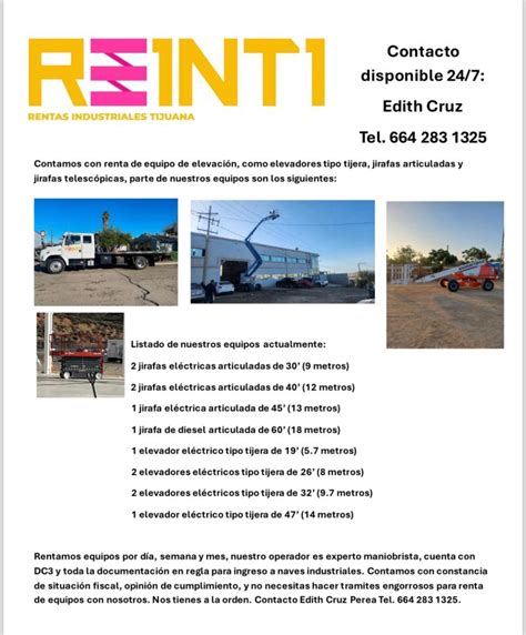 Edith Rentas Industriales Tijuana Reinti Posted On Linkedin