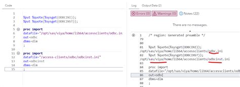 How To Configure Odbcjdbc In Viya Marketplace Sas Support Communities