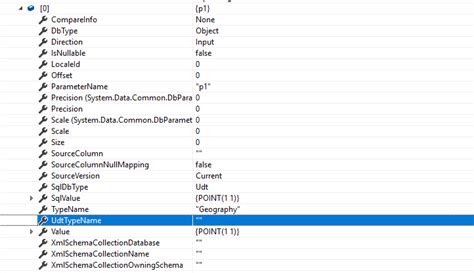 core 2 1 sql server udt type exception udttypename property must be set for udt