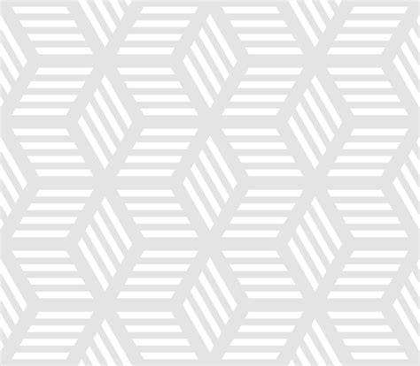 Premium Vector Seamless Pattern Of Linear Cube Endless Cubic Background