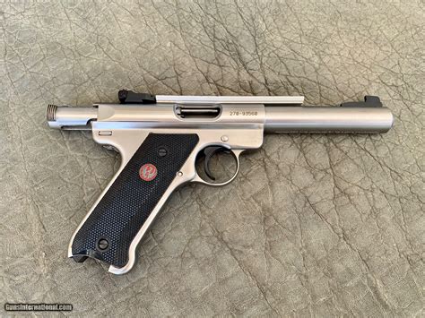 Ruger Mark Iii Stainless Target 5 5”