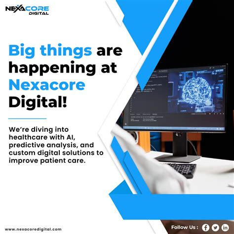 nexacore digital on linkedin aiinhealthcare healthcareinnovation digitalhealthcare healthtech…