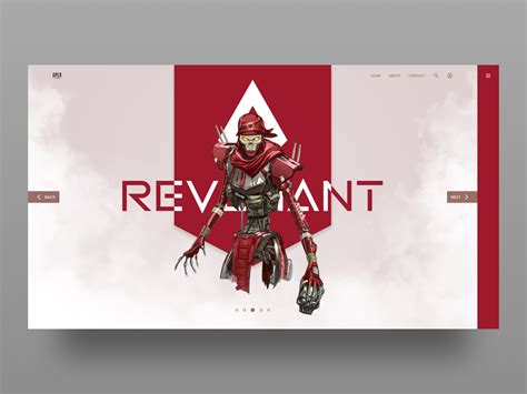 apex legends website concept by roman pchela on dribbble
