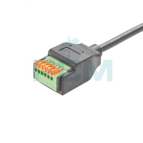 Kabel Adaptor Konverter Port Serial Usb Ke Rs485 Yang Disesuaikan Dengan Terminal 6pin Pemasok