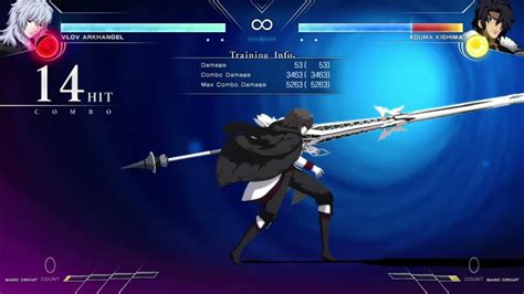 Melty Blood Type Lumina Vlov Last Arc Set Up Youtube