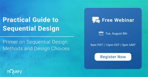 Practical Guide To Sequential Design Webinar