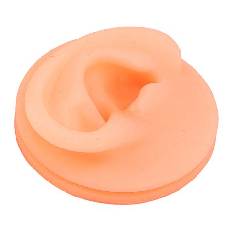 silicone ear acupuncture practice model reusable simulation ear display model false ear